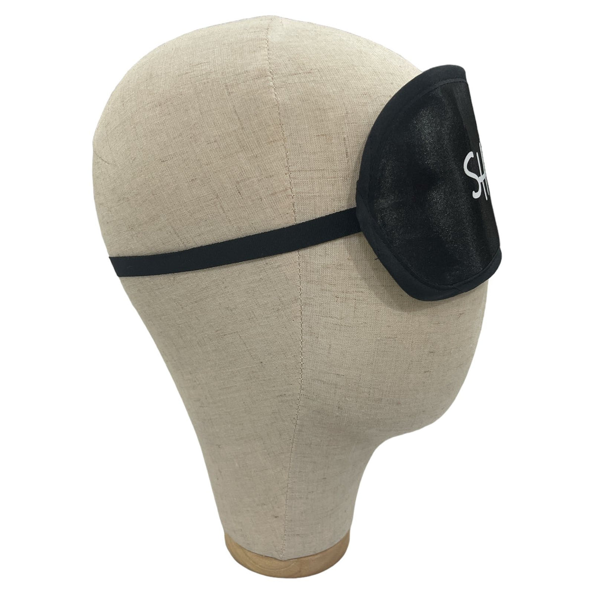 HAIRSTORY Black Sleep Eye Mask with Phrases Fun Sayings – HairstoryPH