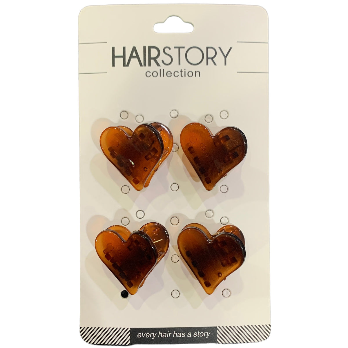 Small Heart Hair Clamp #5 – HairstoryPH